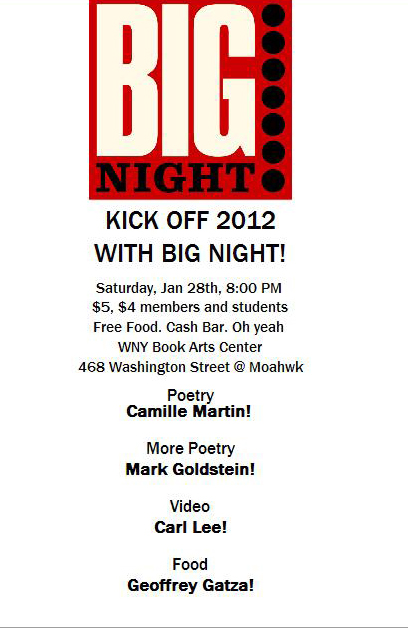 Big Night! Big Night! Were I in Buffalo . . . | Rogue Embryo