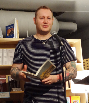 Photos: Adam Seelig, Jim Johnstone, and Camille Martin at the Art Bar ...