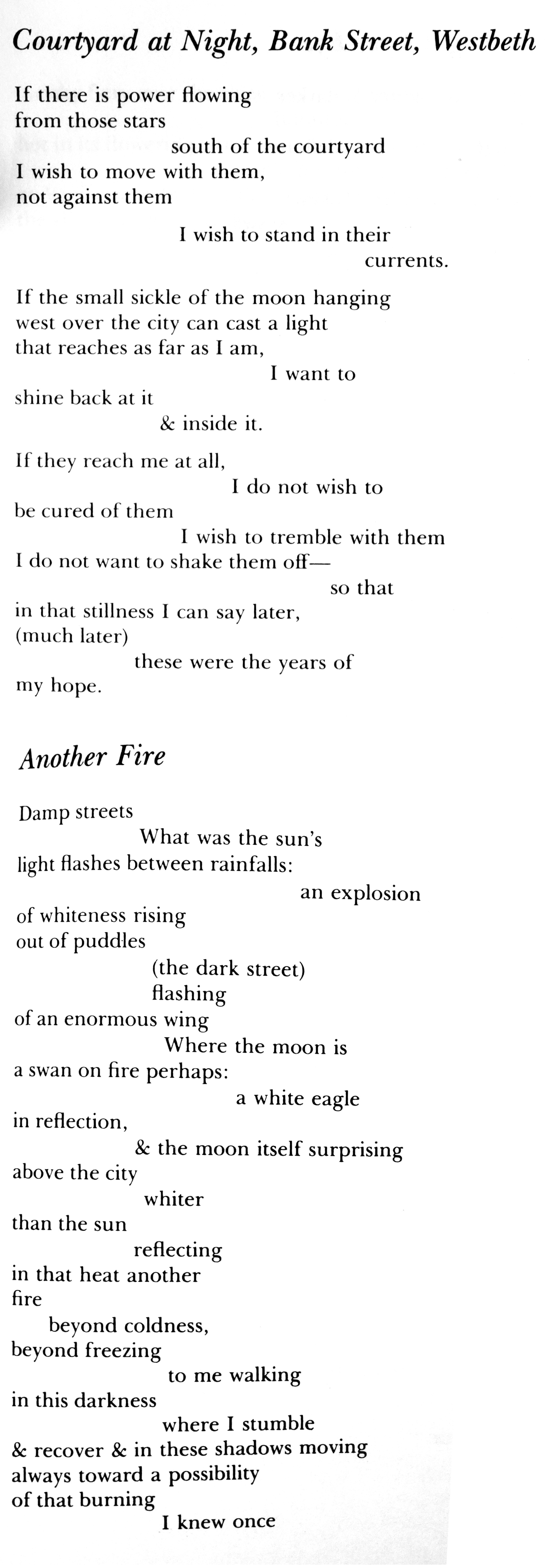 Hilda Morley’s poetics of loss | Rogue Embryo